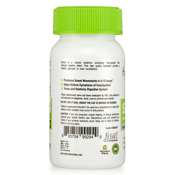 Senna Leaf 20% Herbal Laxative Colon Detox Sennosides Extract 400mg ...