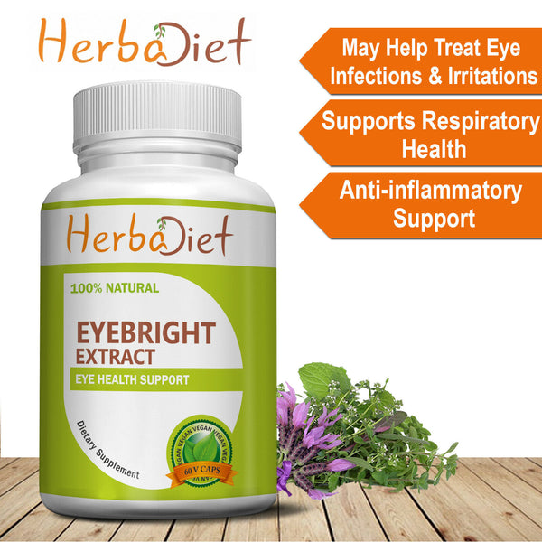 Eye Complex Eyebright Extract Capsule Eye Health Care Vision Support ...